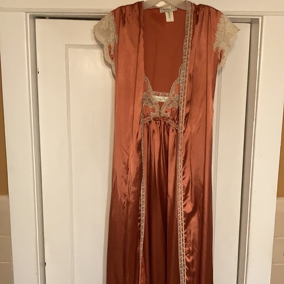 Dior | Intimates & Sleepwear | Christian Dior Robe Night Gown Vintage ...